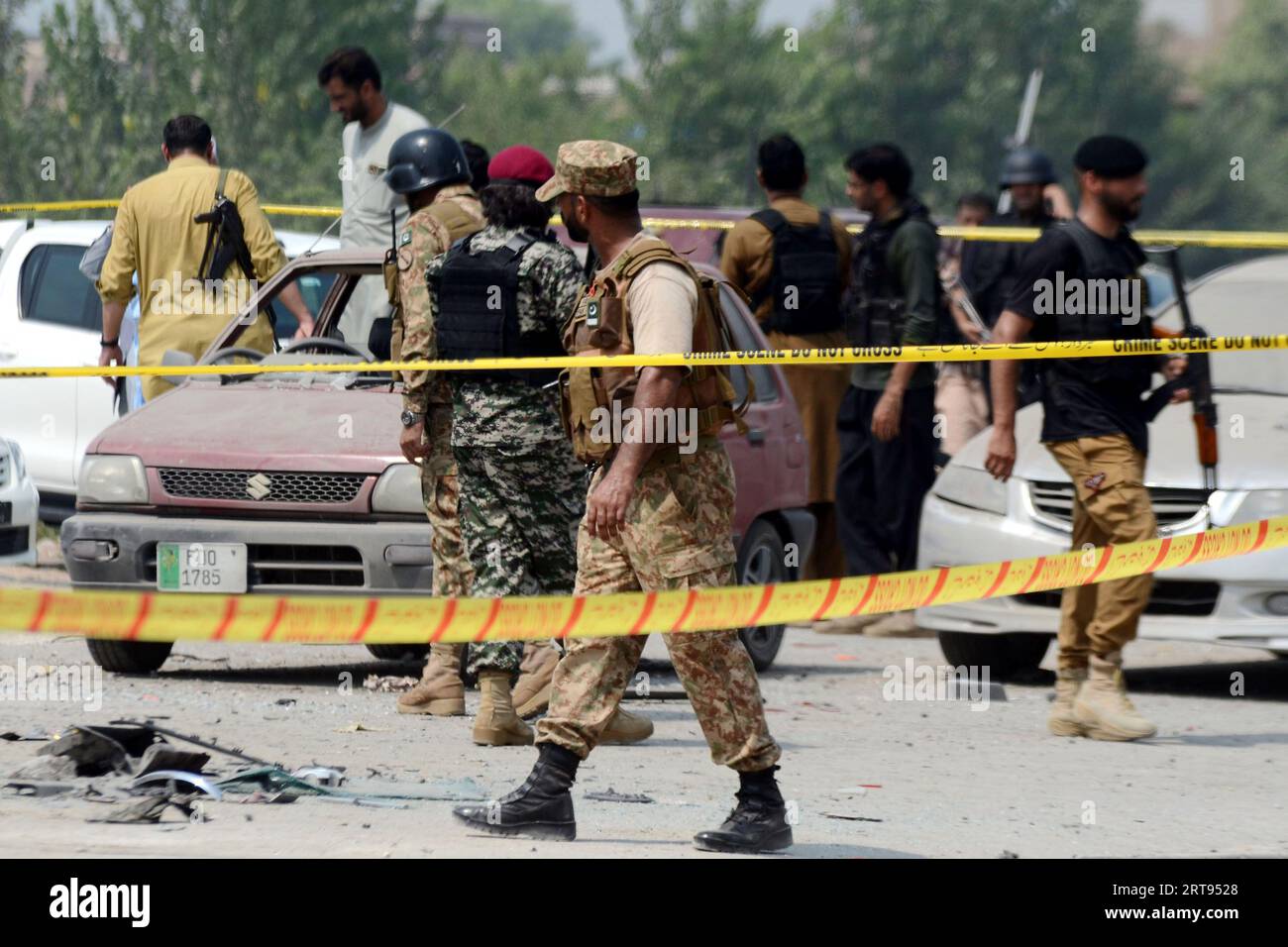 Peshawar, Peshawar, Pakistan. 11th Sep, 2023. Pakistani security ...