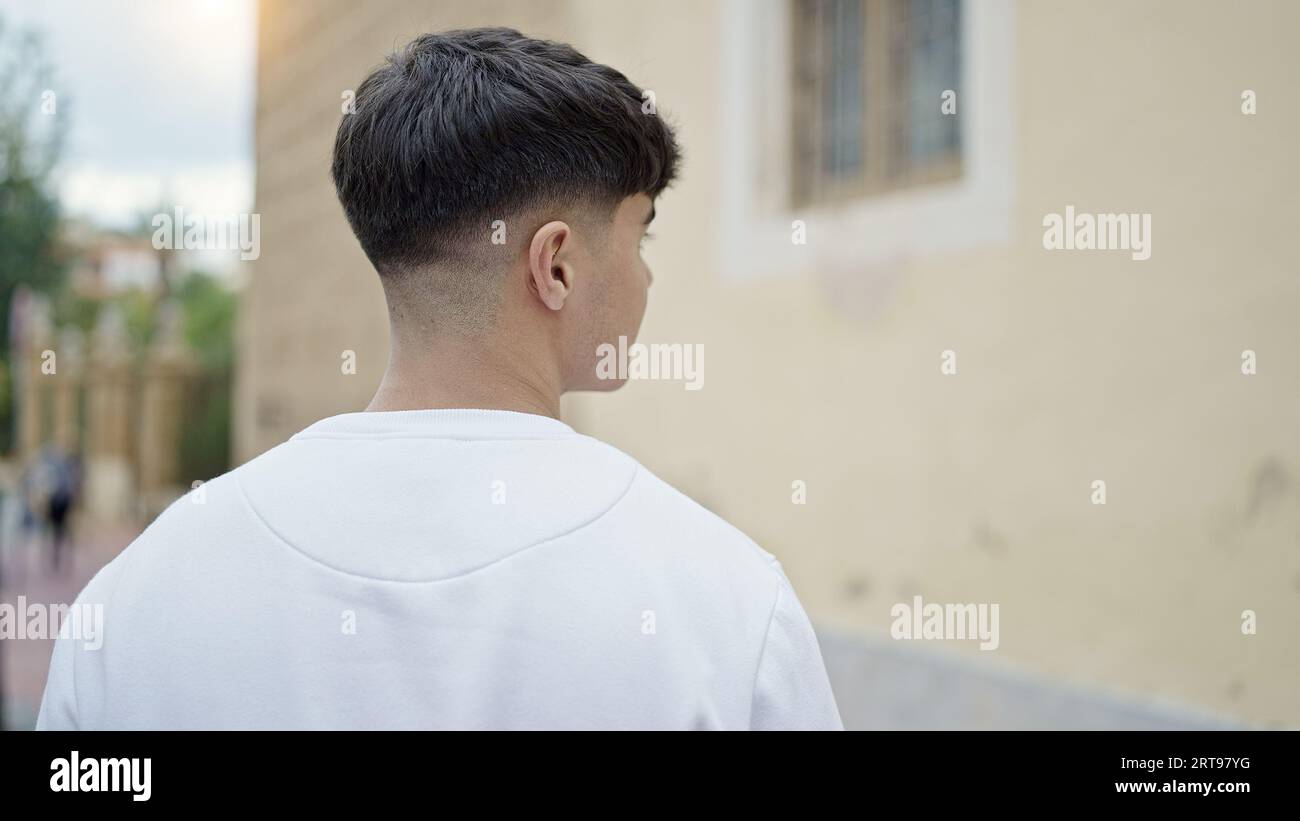 Man walk backward hi-res stock photography and images - Alamy