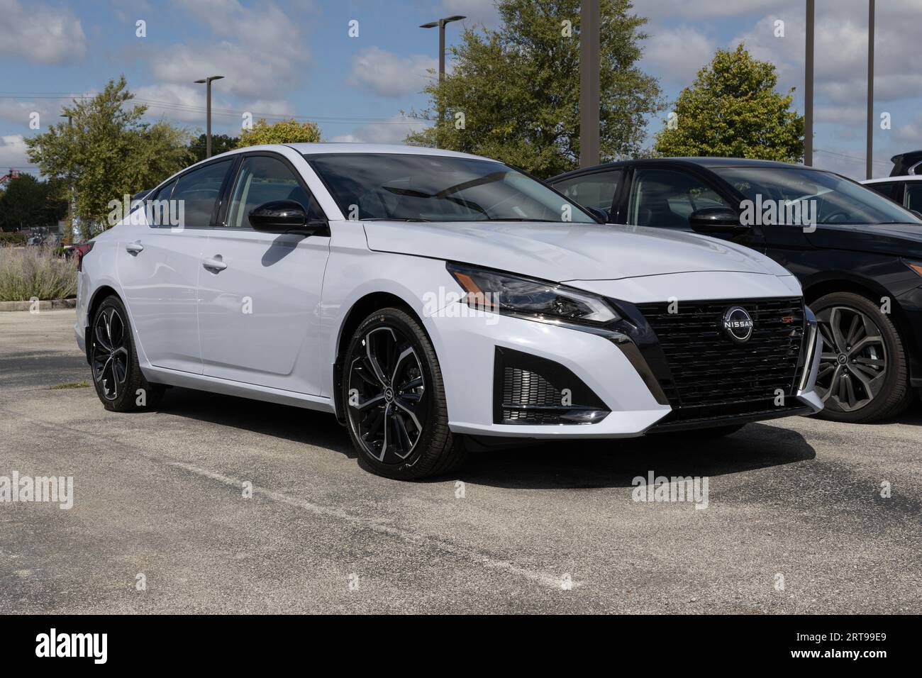 Fishers - September 10, 2023: Nissan Altima display at a dealership ...