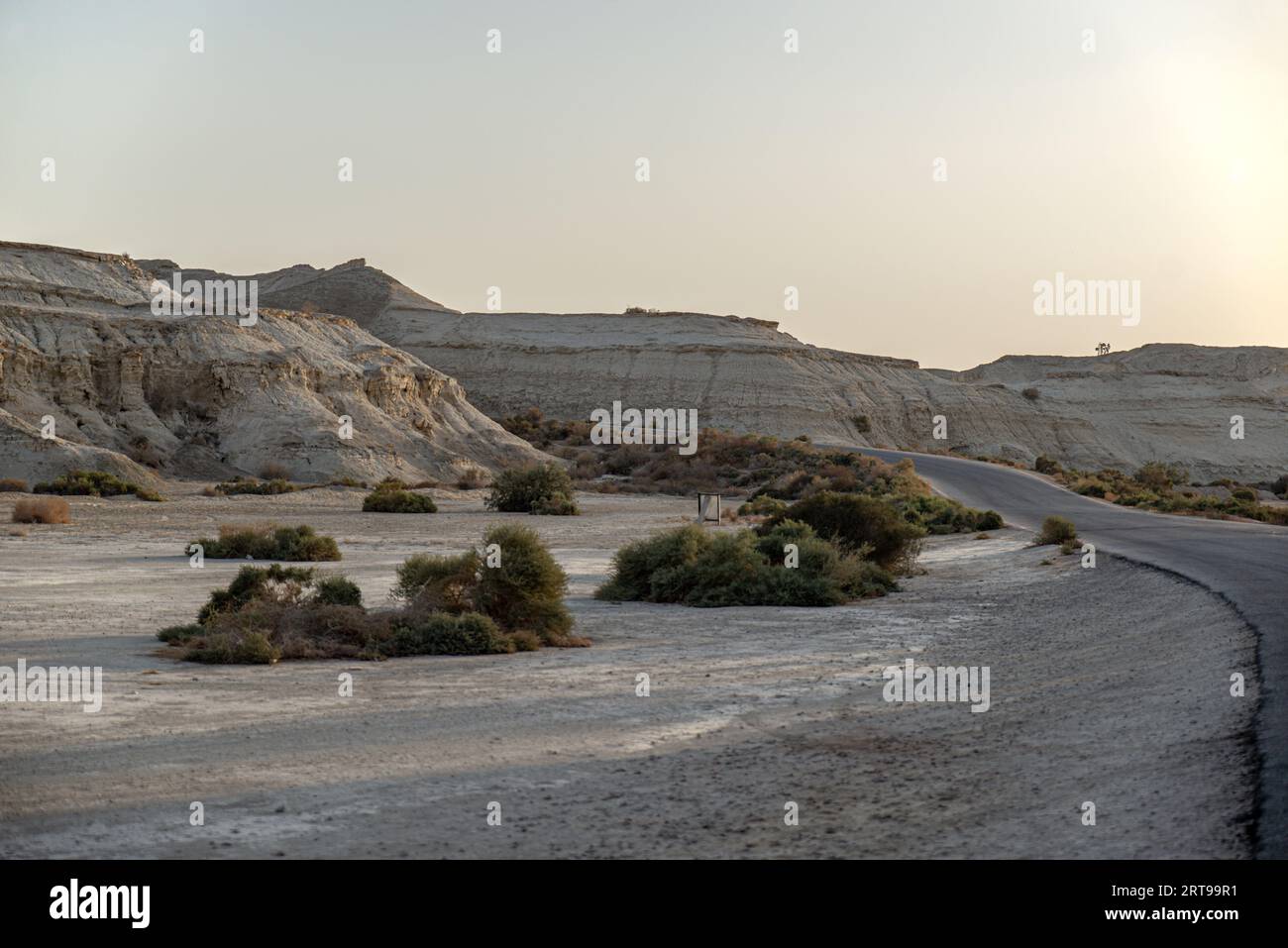 Desert landscape around Baptism Site of Bethany Beyond the Jordan, Al ...