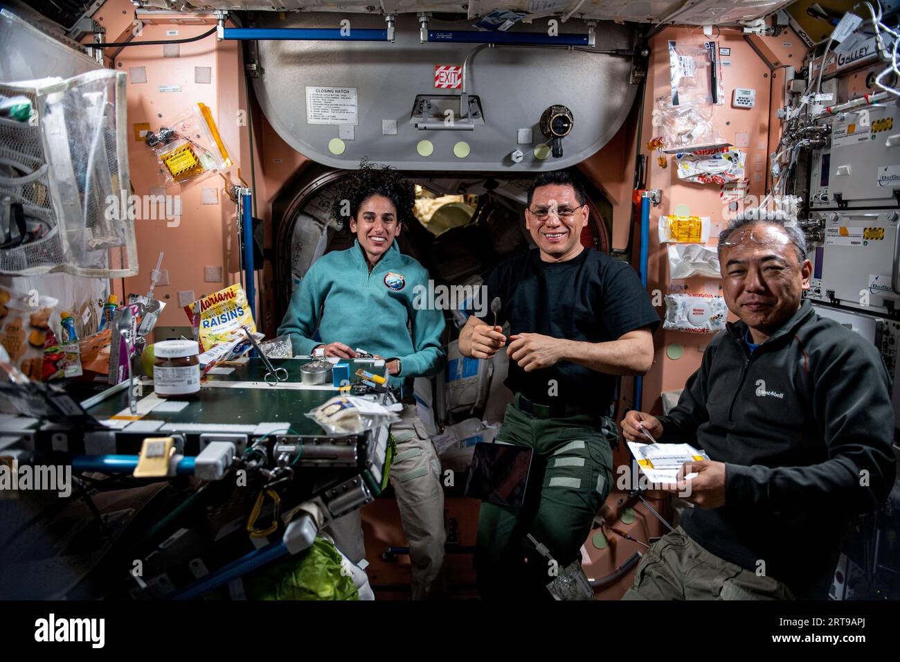 Earth Atmosphere. 7th Sep, 2023. Expedition 69 Flight Engineers (from ...