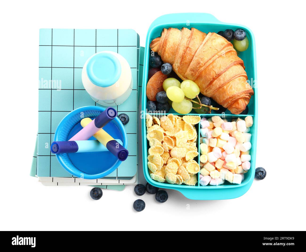 Drink milk box school Cut Out Stock Images & Pictures - Alamy