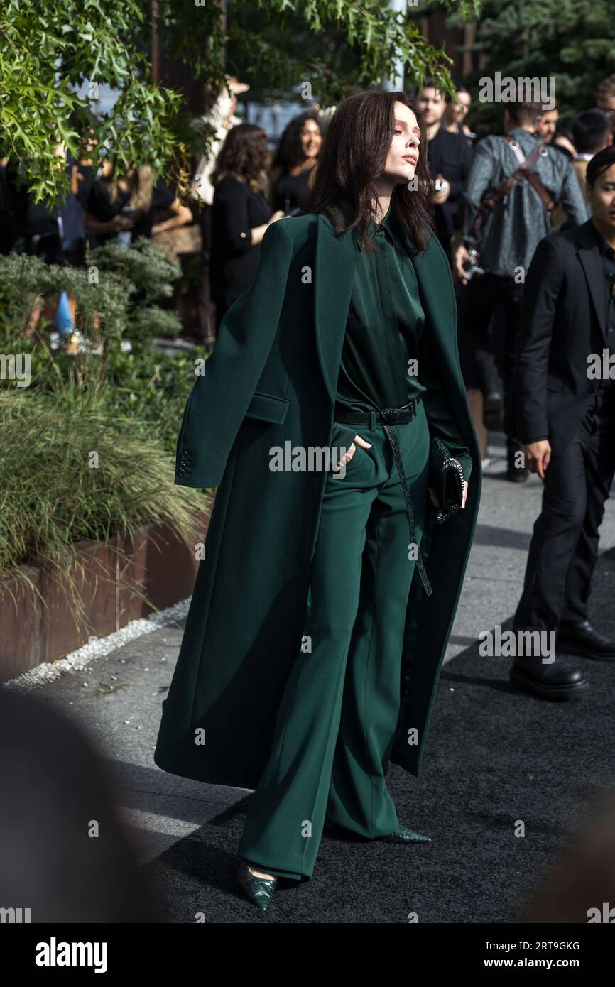New York, United States. 11th Sep, 2023. Coco Rocha attends the Michael ...