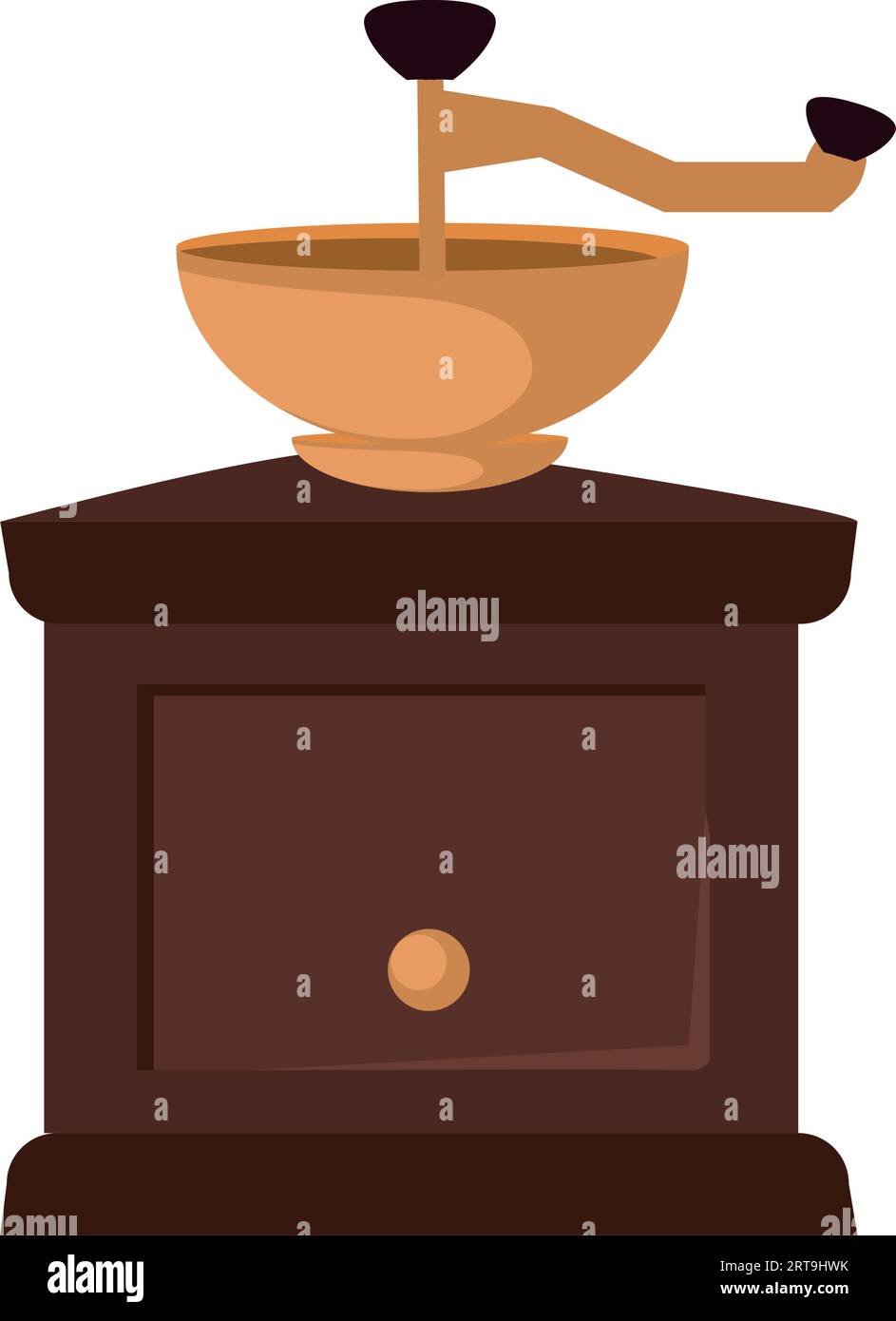 coffee grinder design Stock Vector Image & Art - Alamy