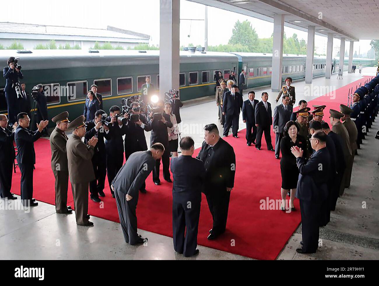 Pyongyang, North Korea. 11th Sep, 2023. North Korean Leader Kim Jong-un ...