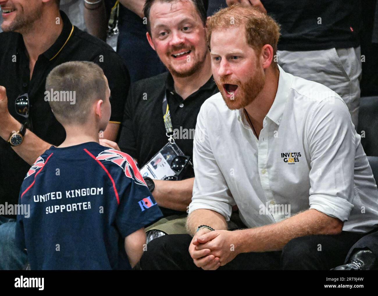 Düsseldorf, Germany. 11th Sep, 2023. The Duke of Sussex, Prince Harry ...