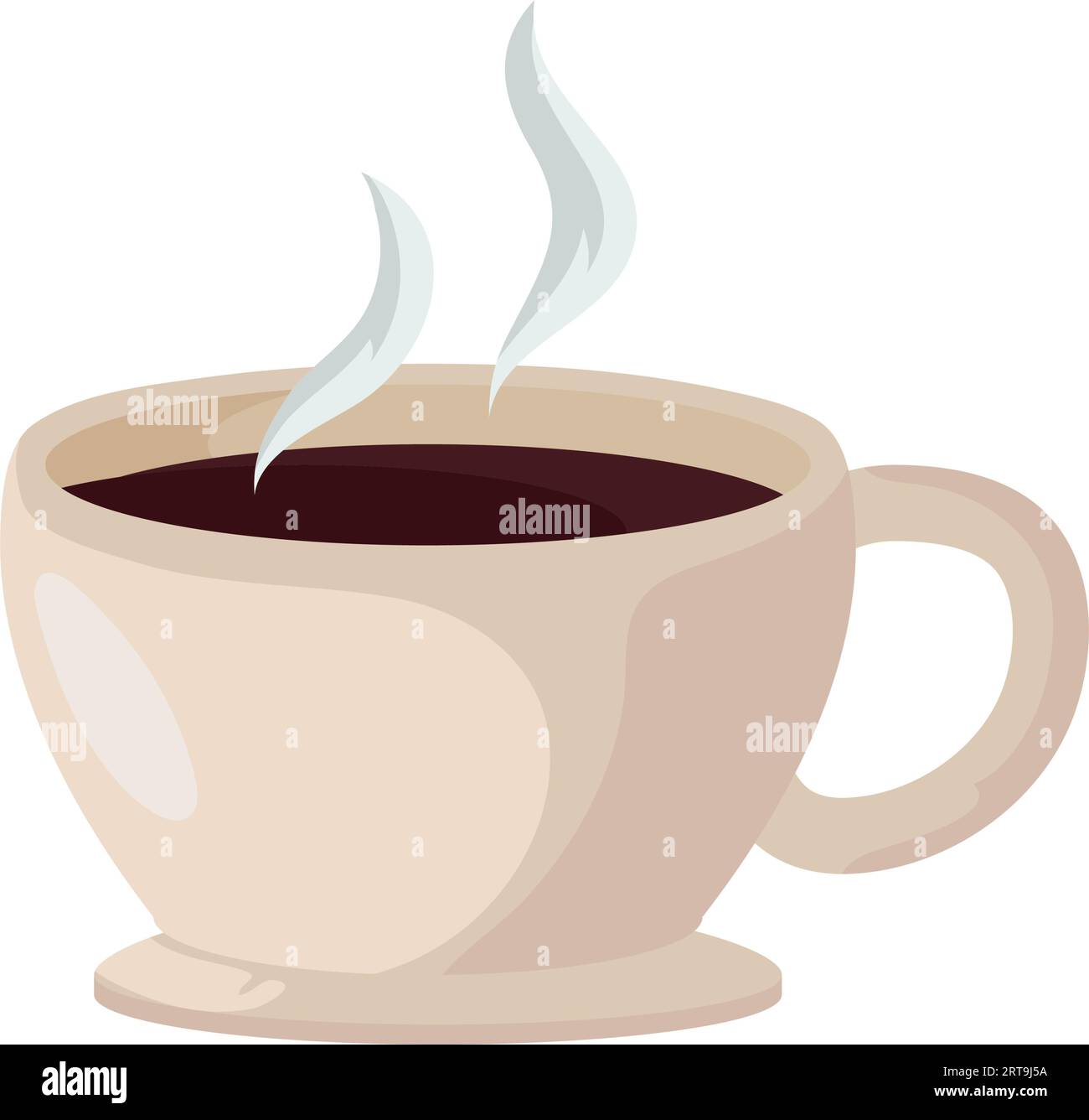 coffee cup illustration Stock Vector Image & Art - Alamy