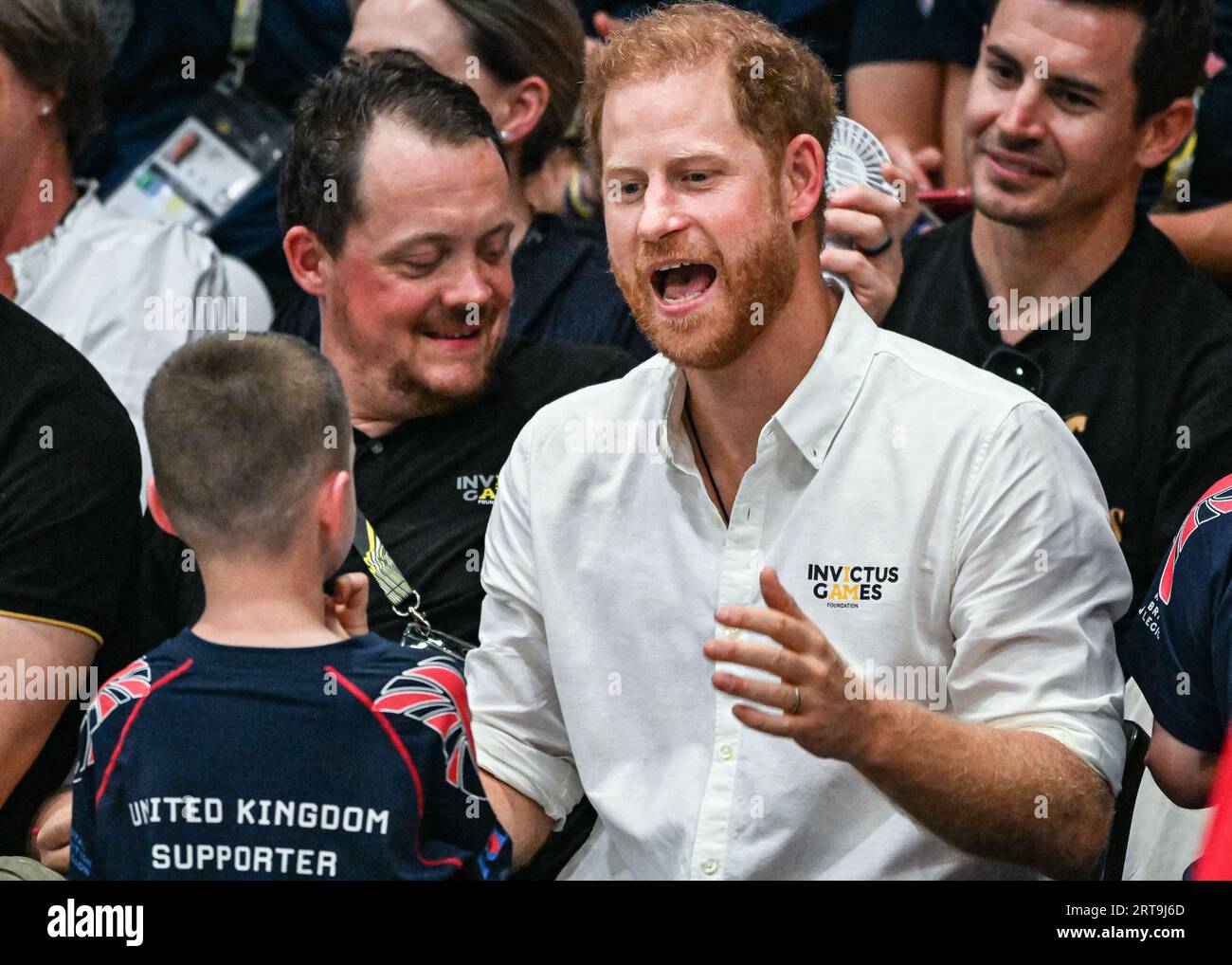 Düsseldorf, Germany. 11th Sep, 2023. The Duke of Sussex, Prince Harry ...
