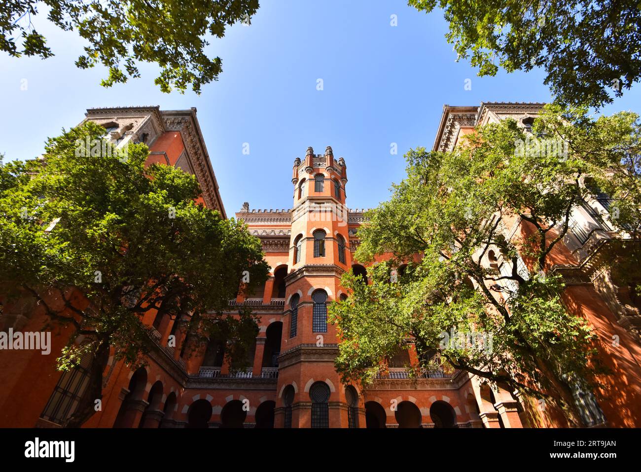 Historical Mourisco Castle at the Fiocruz Foundation Complex in Rio de ...