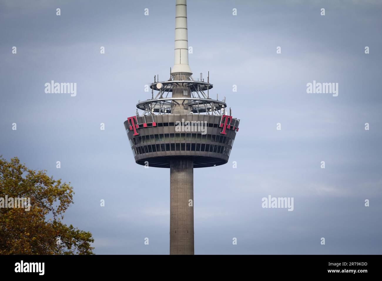 Picture of the Colonius Cologne during a cloudy afternoon. Colonius is ...