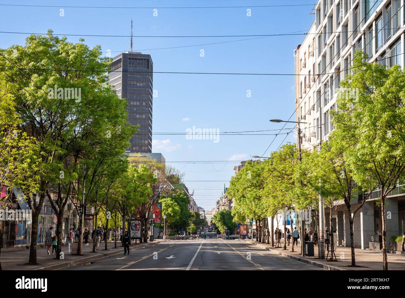 Picture of Belgrade Palace, also called Palata Beograd, seen from the ...