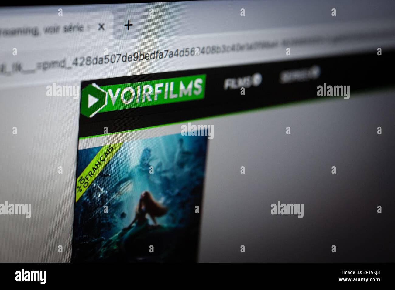 Voirfilms logo hi-res stock photography and images - Alamy