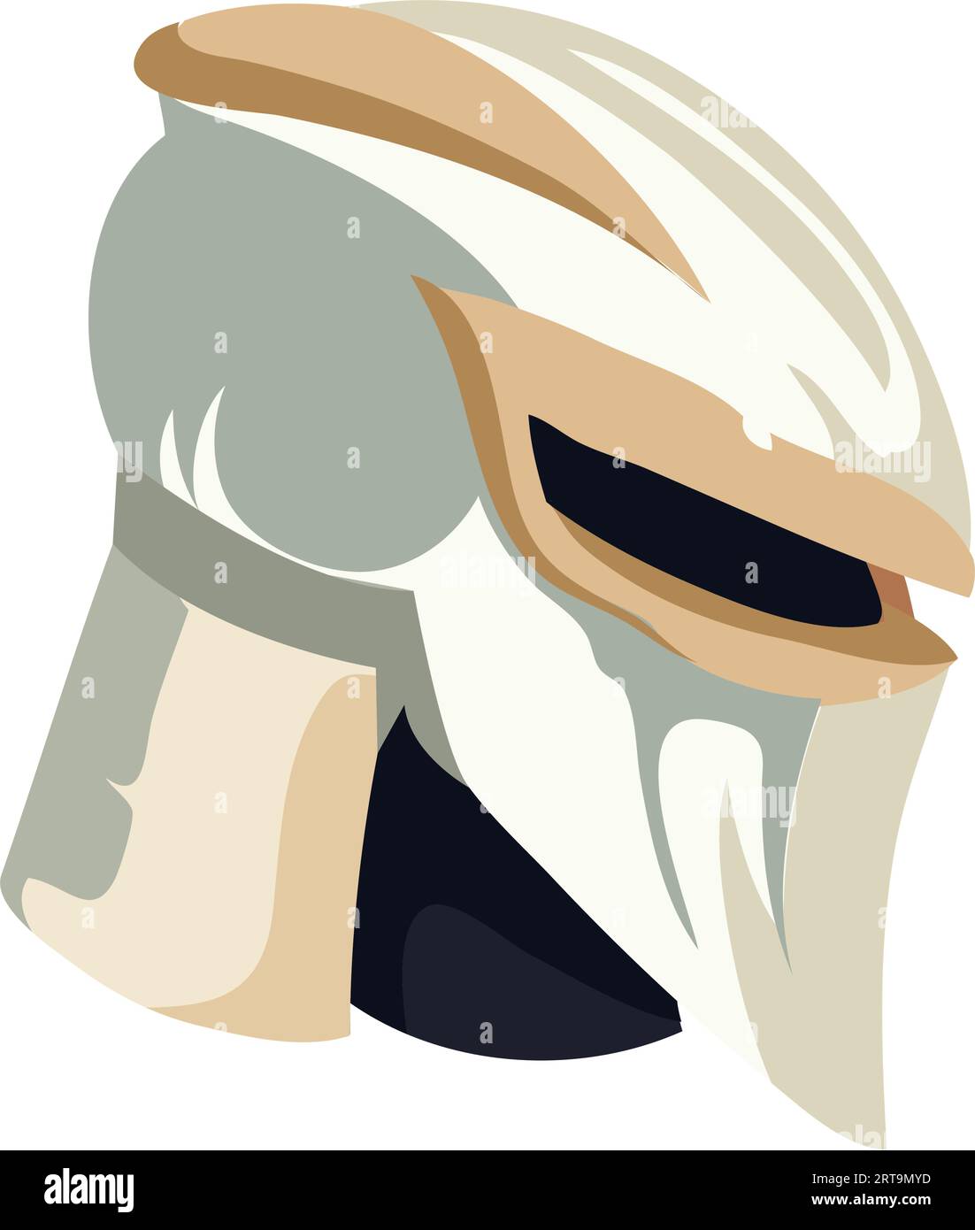 Illustration of a helmet medieval army icon Stock Vector Image & Art ...