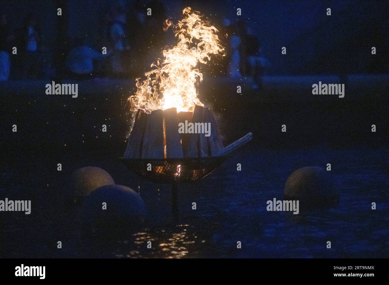 Waterfire in Providence Stock Photo - Alamy