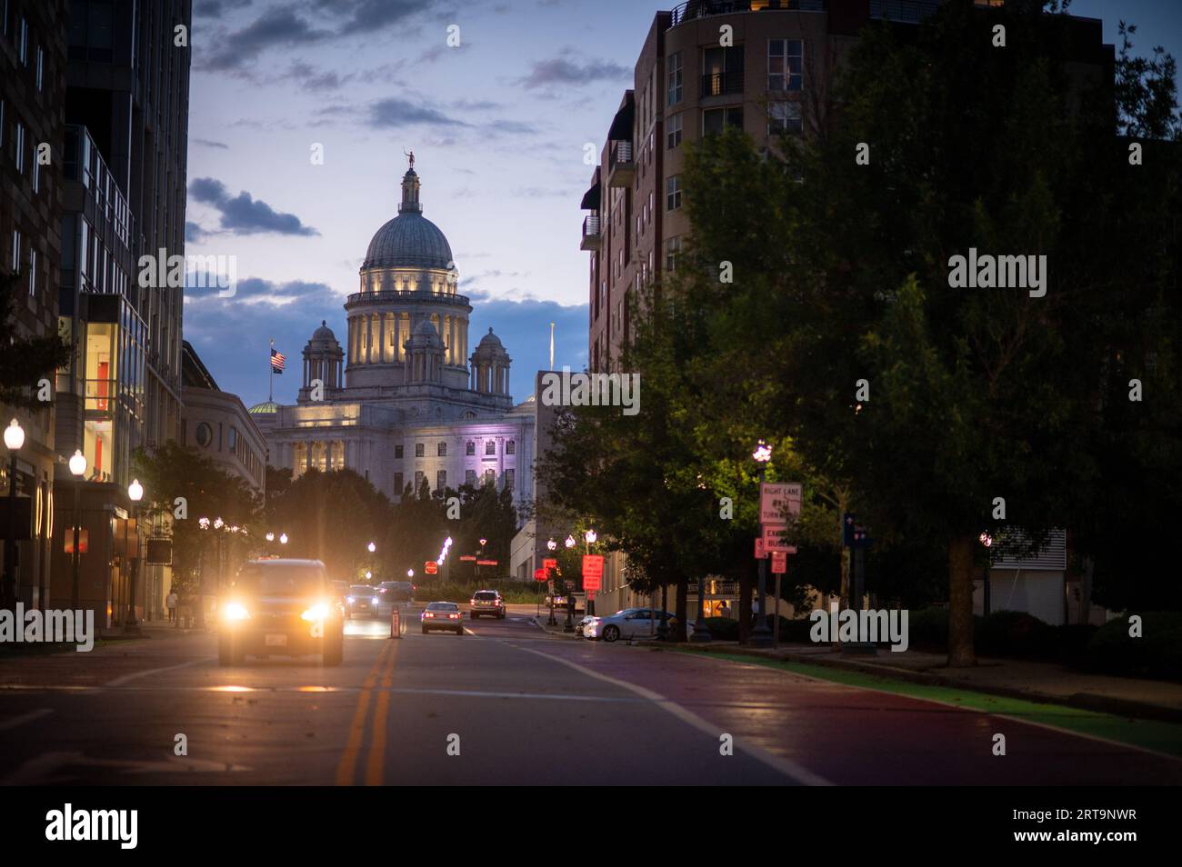 Providence downtown hi-res stock photography and images - Alamy