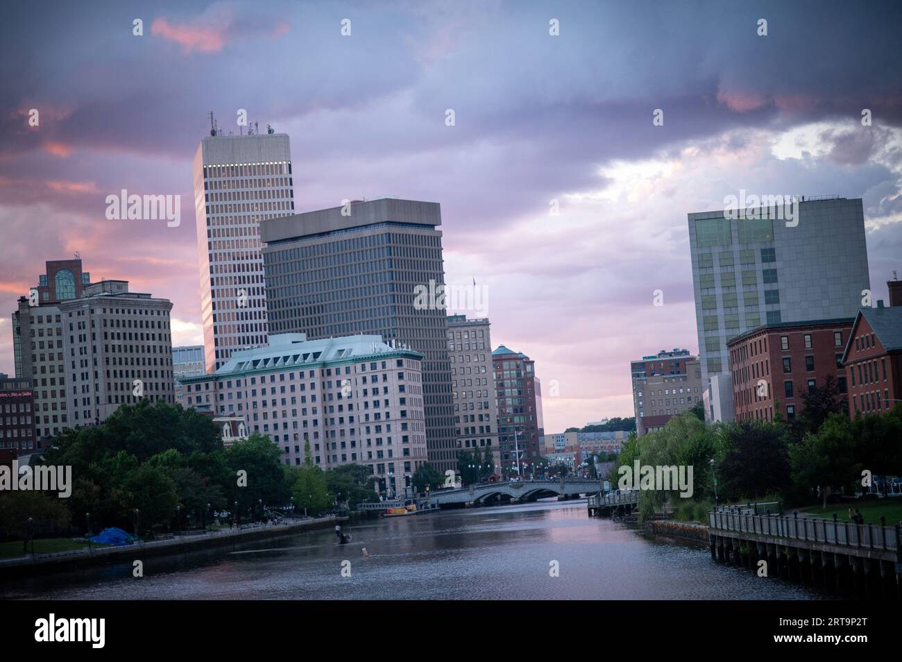 Providence downtown hi-res stock photography and images - Alamy