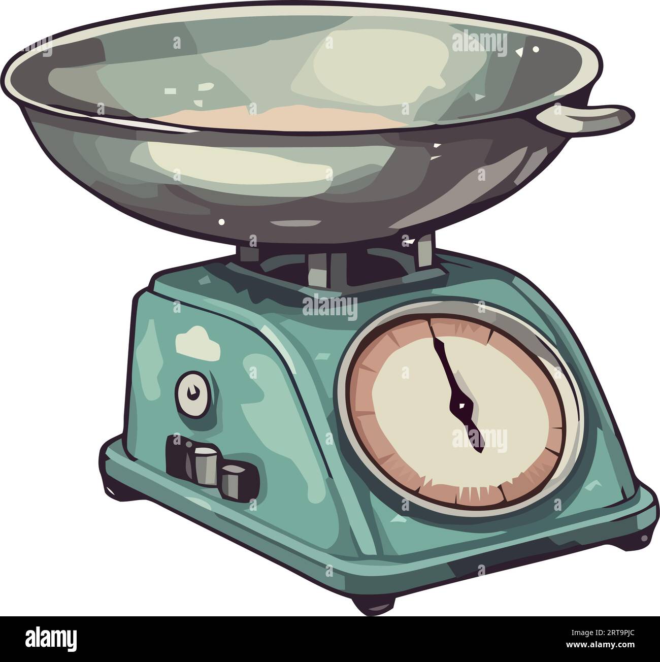 Old fashioned balance scale Stock Vector Images - Alamy