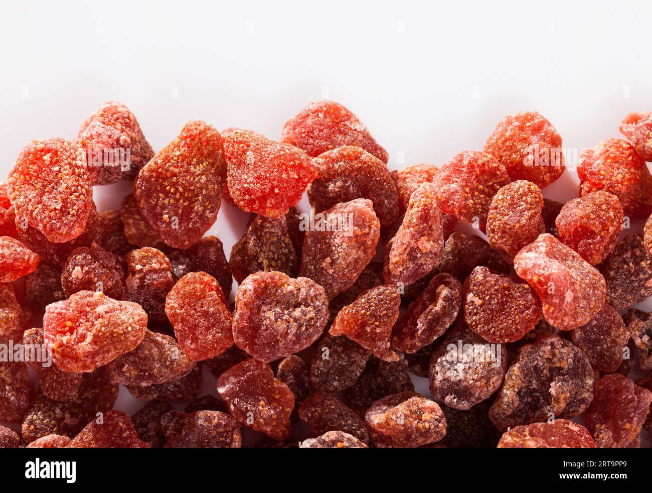 Natural background of dehydrated strawberries Stock Photo - Alamy