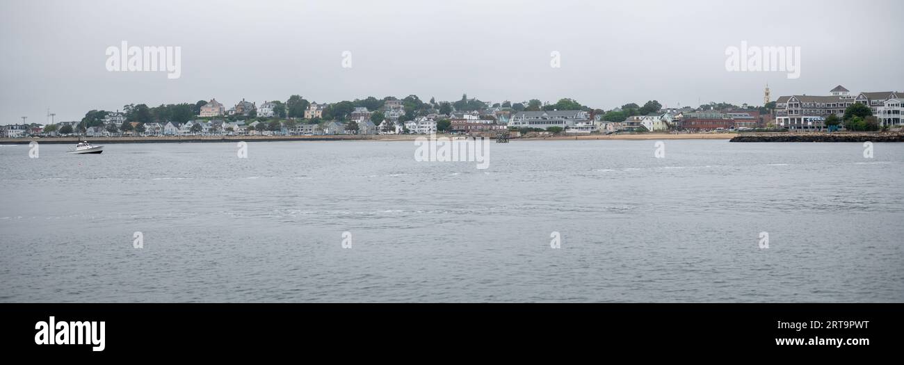 Panorama of Gloucester, MA Stock Photo - Alamy