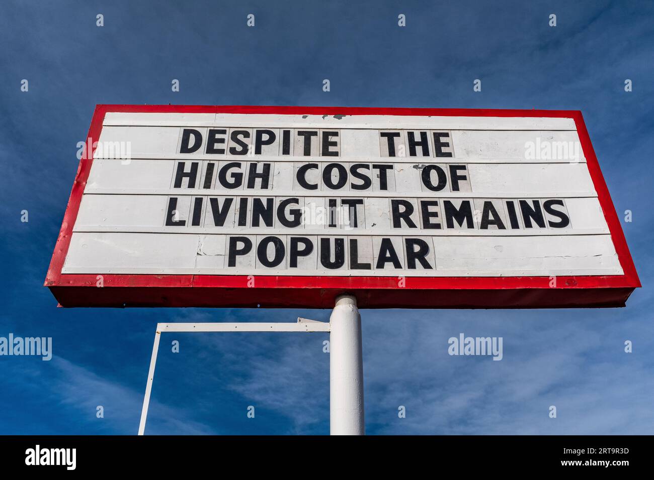 outdoor signage in Albuquerque, New Mexico Stock Photo - Alamy
