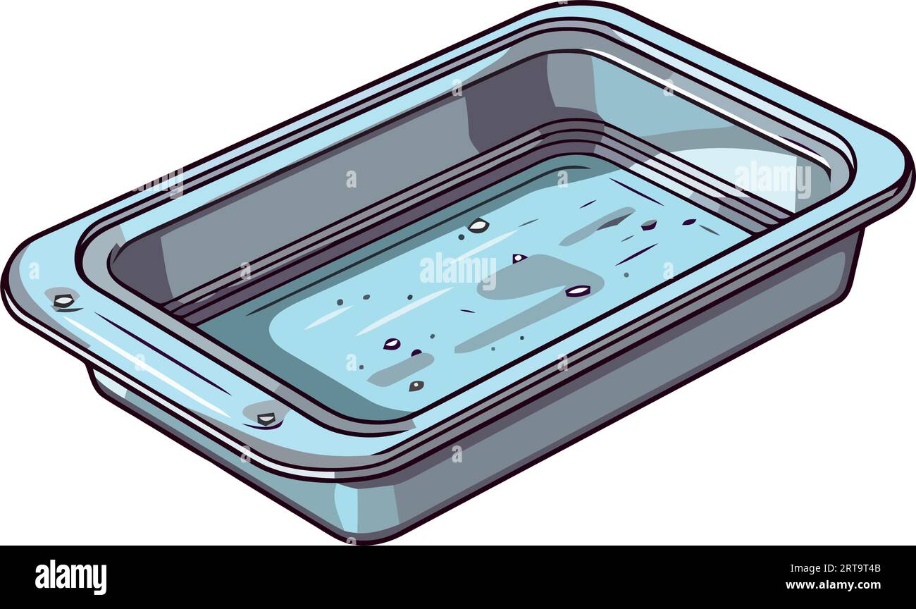 Ready meal food tray Stock Vector Images - Alamy