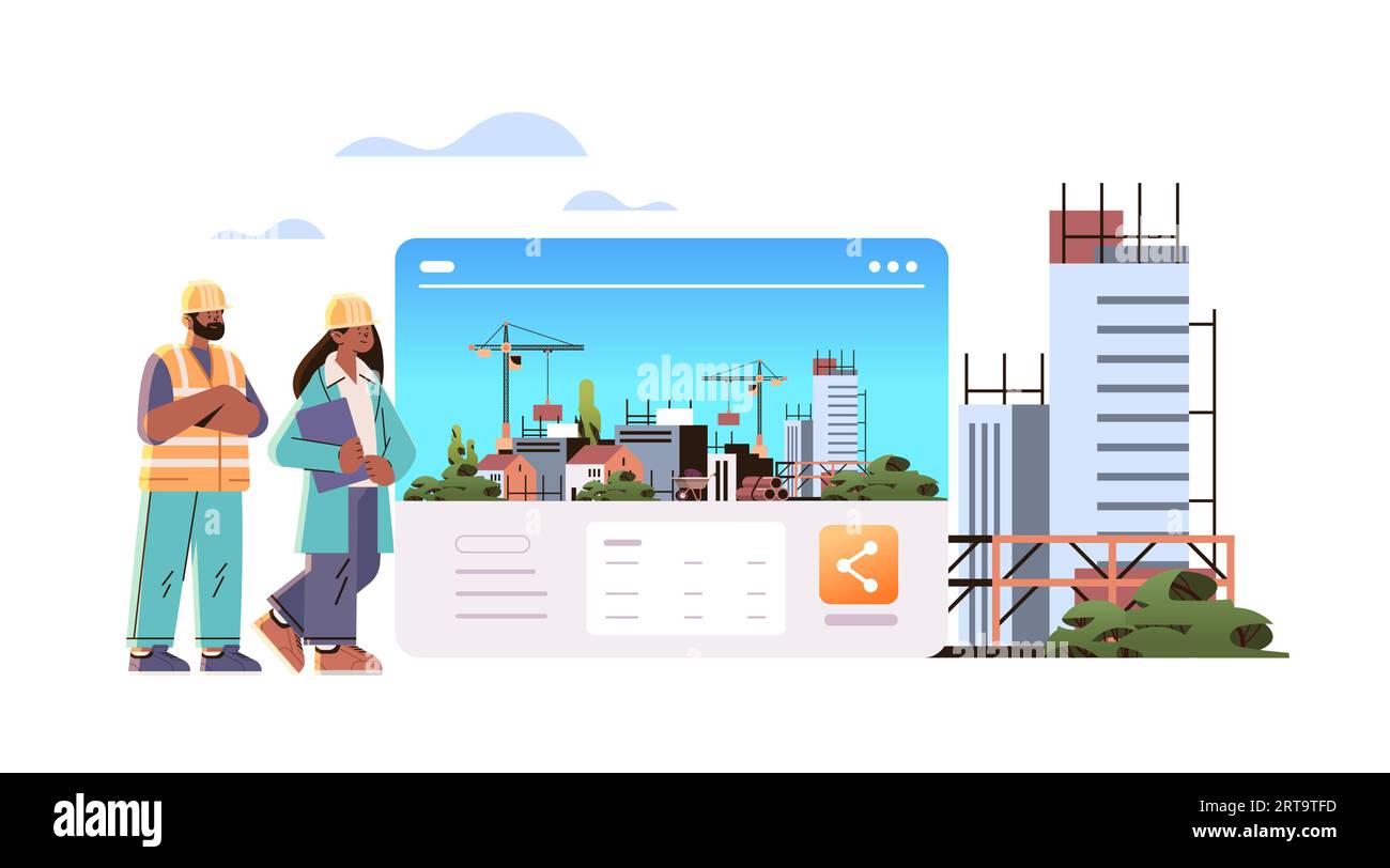 Man builder outdoor repair Stock Vector Images - Alamy