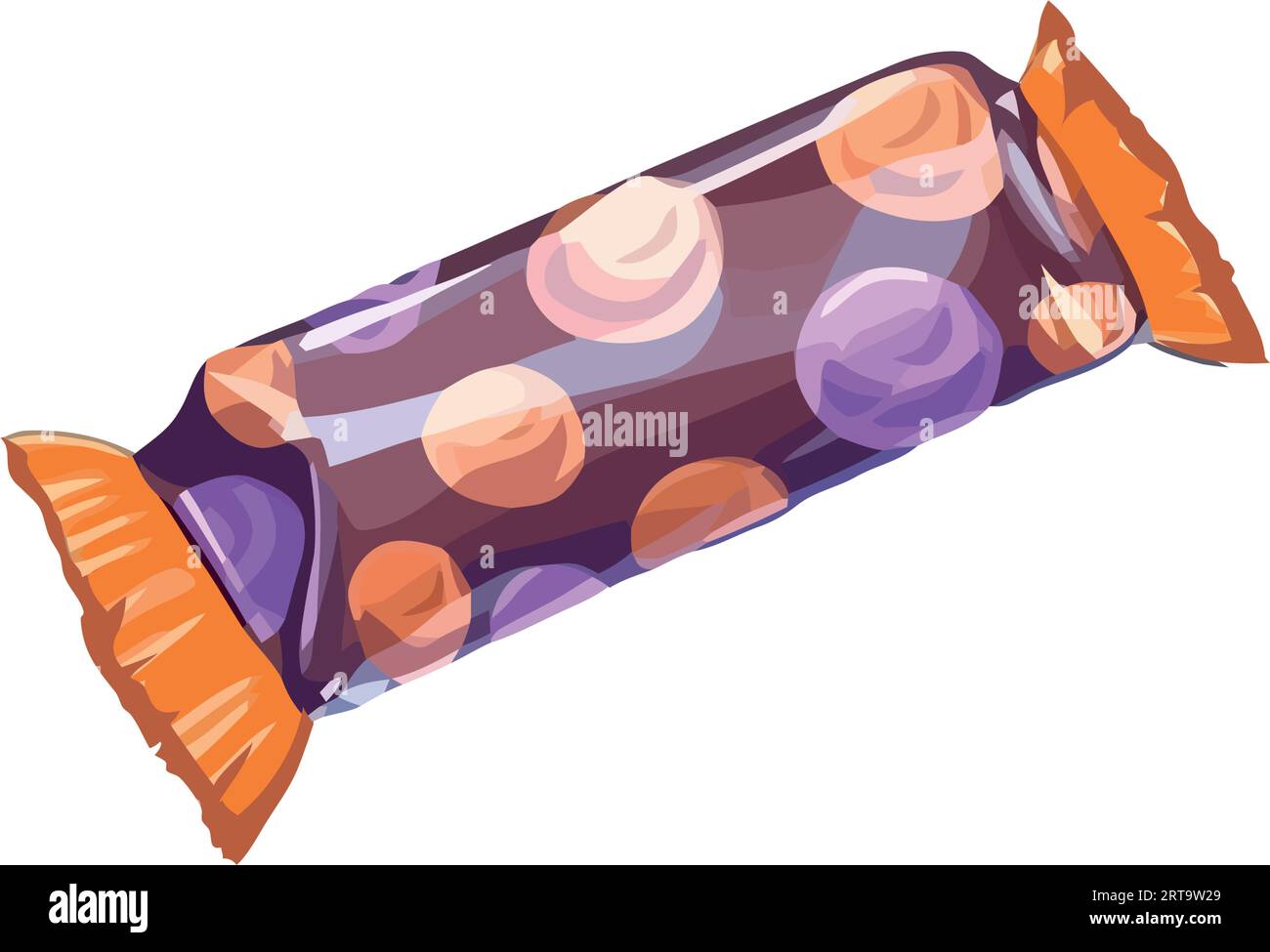 Yellow plastic wrapping Stock Vector Images - Alamy