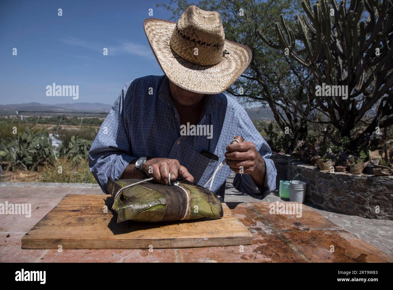 Hands cook mexico hi-res stock photography and images - Alamy