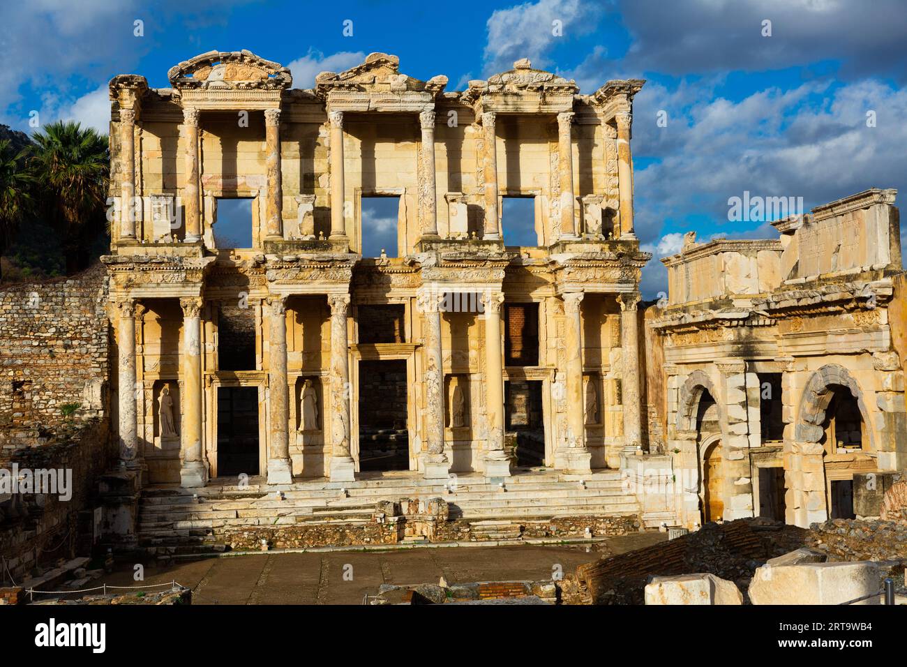 Library celsus ephesus greek inscription hi-res stock photography and ...