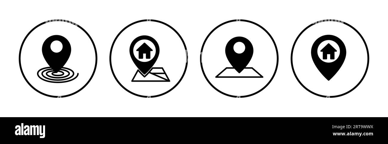 Address icon vector. location icon. address symbol. pin Stock Vector ...