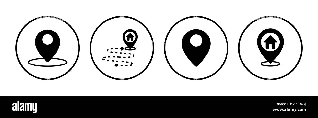 Address icon vector. location icon. address symbol. pin Stock Vector ...