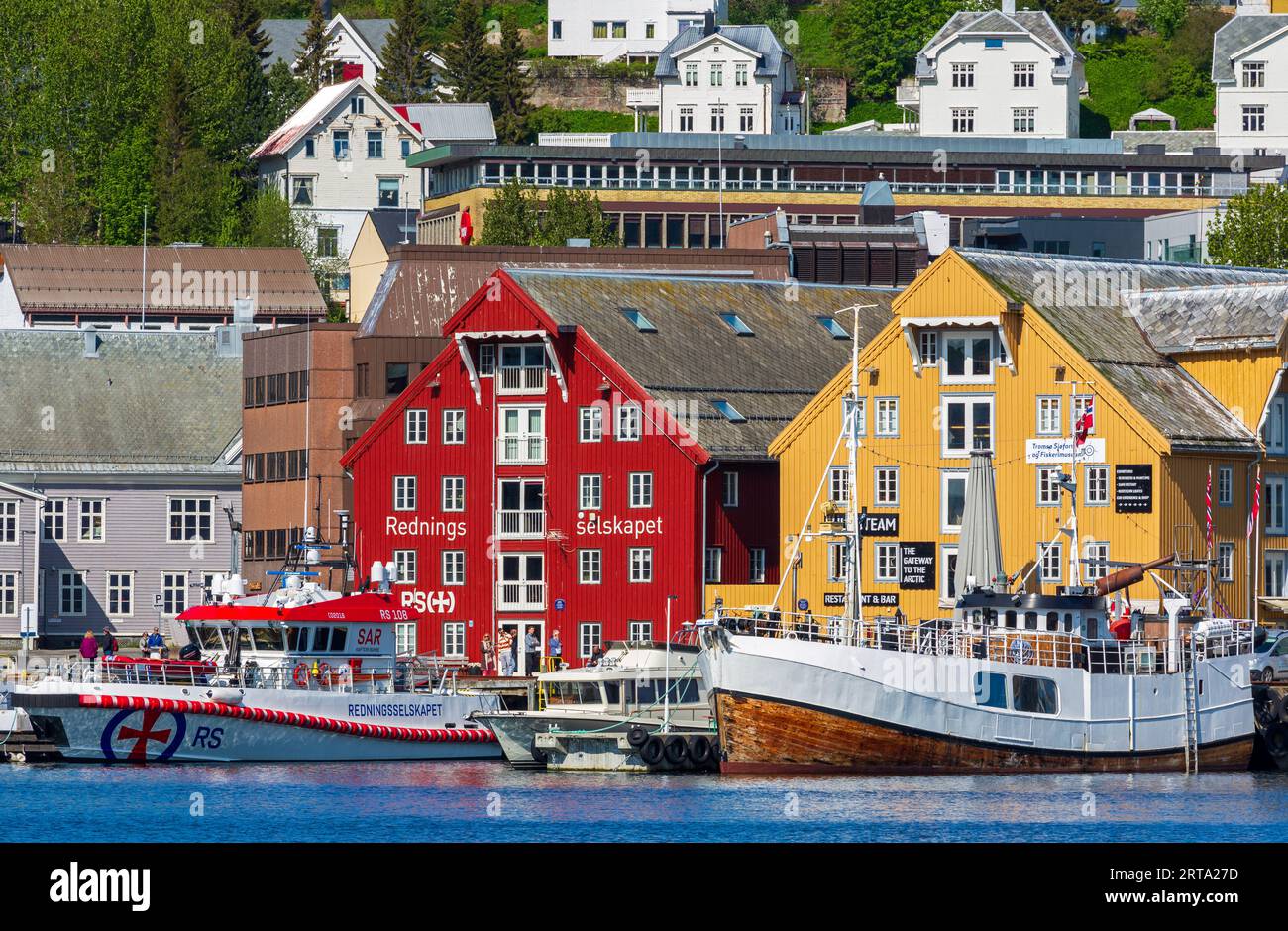 Tromso, Tromsoya Island, Troms og Finnmark, Norway Stock Photo - Alamy