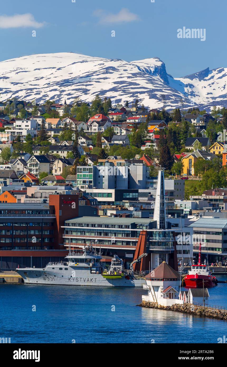 Tromso, Tromsoya Island, Troms og Finnmark, Norway Stock Photo - Alamy