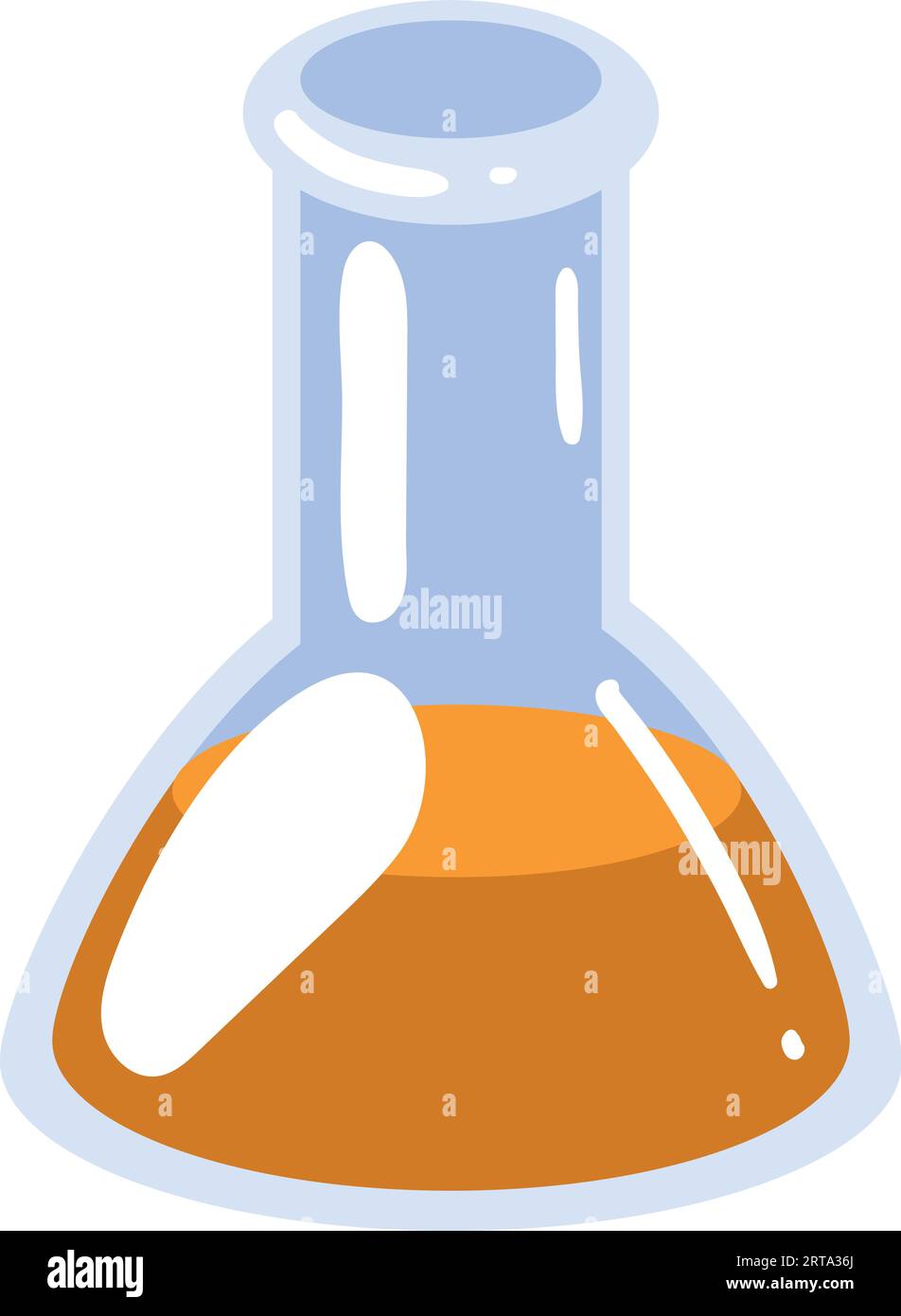 yellow lab flask Stock Vector Image & Art - Alamy