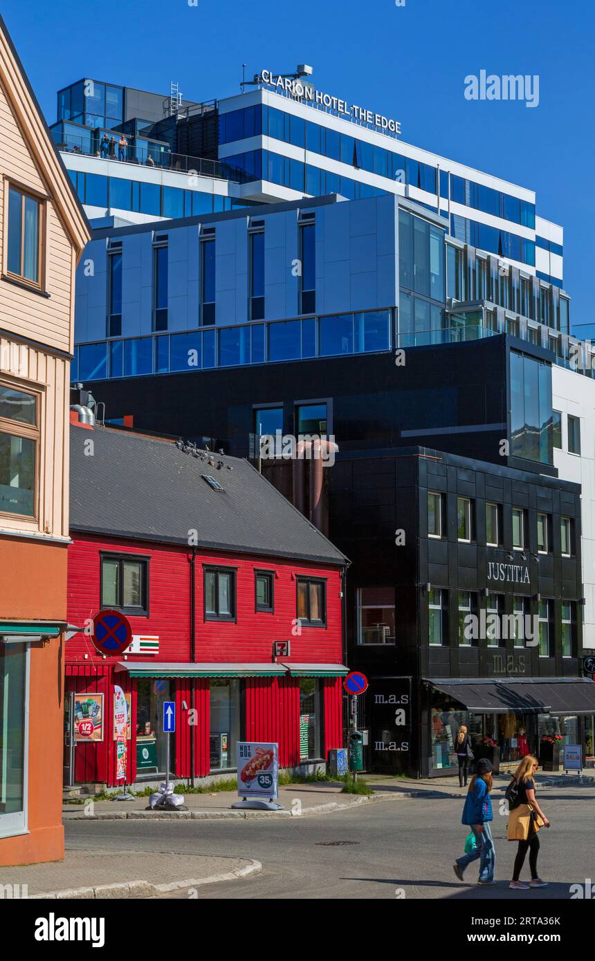 Storgata, Tromso, Troms og Finnmark Norway Stock Photo - Alamy