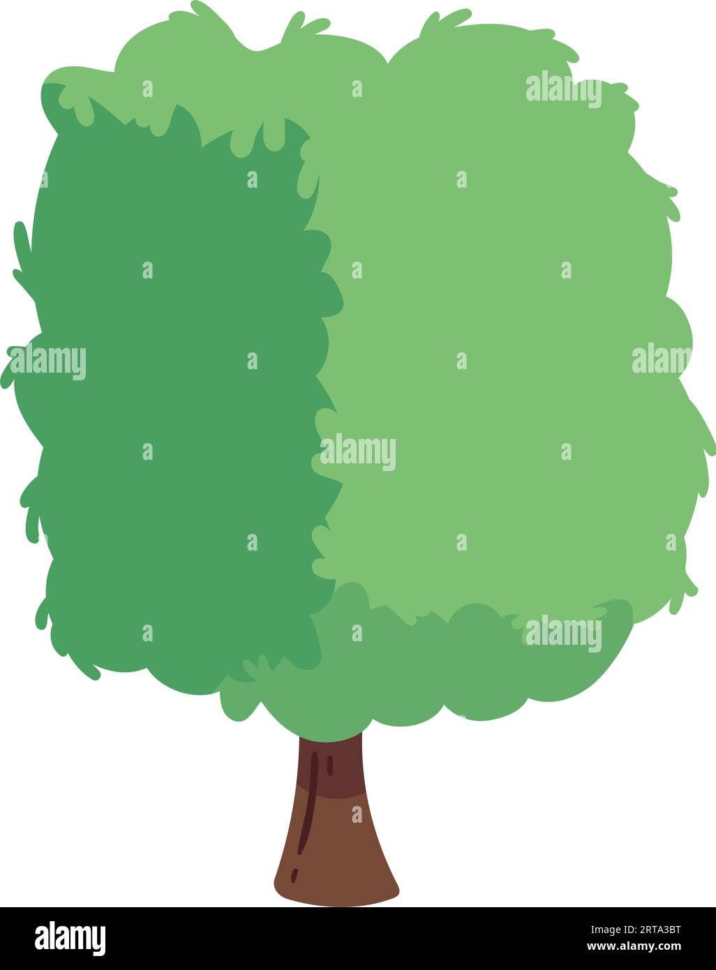 green square tree Stock Vector Image & Art - Alamy