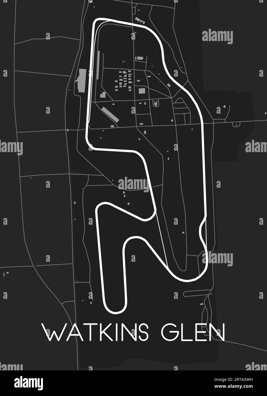 Raceway at Belle Isle Track Map Stock Vector Image & Art - Alamy