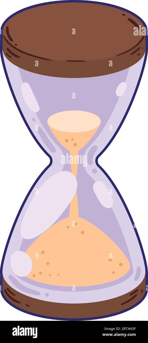 sandglass design illustration Stock Vector Image & Art - Alamy