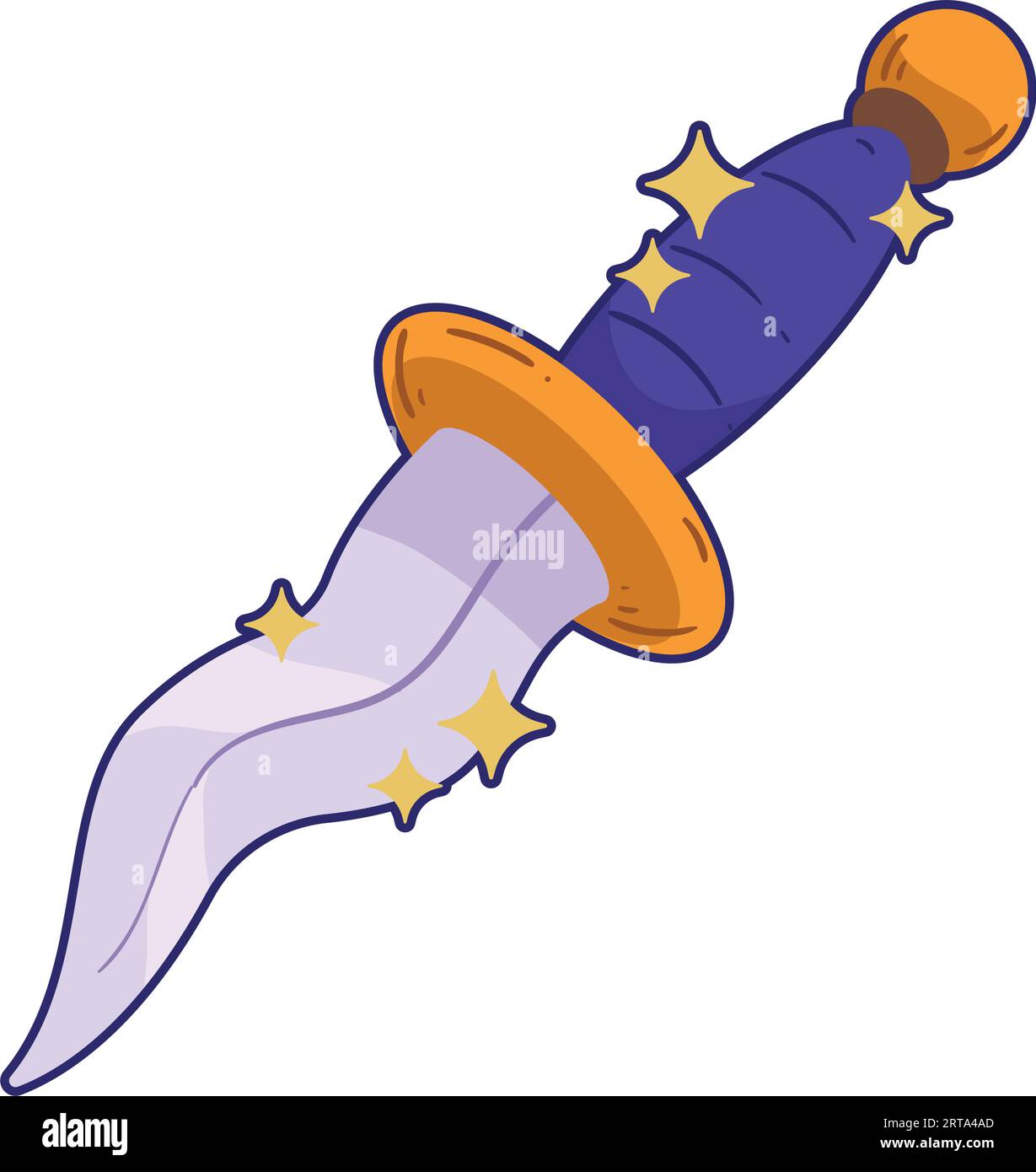 esoteric dagger illustration Stock Vector Image & Art - Alamy