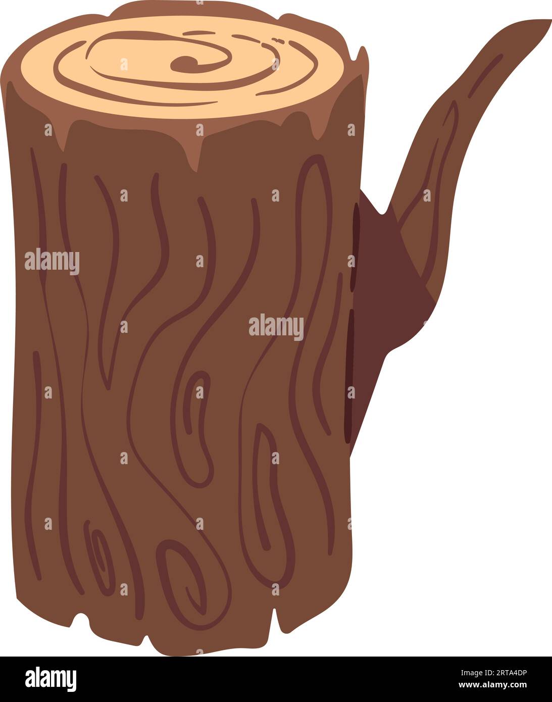 wooden trunk design Stock Vector Image & Art - Alamy