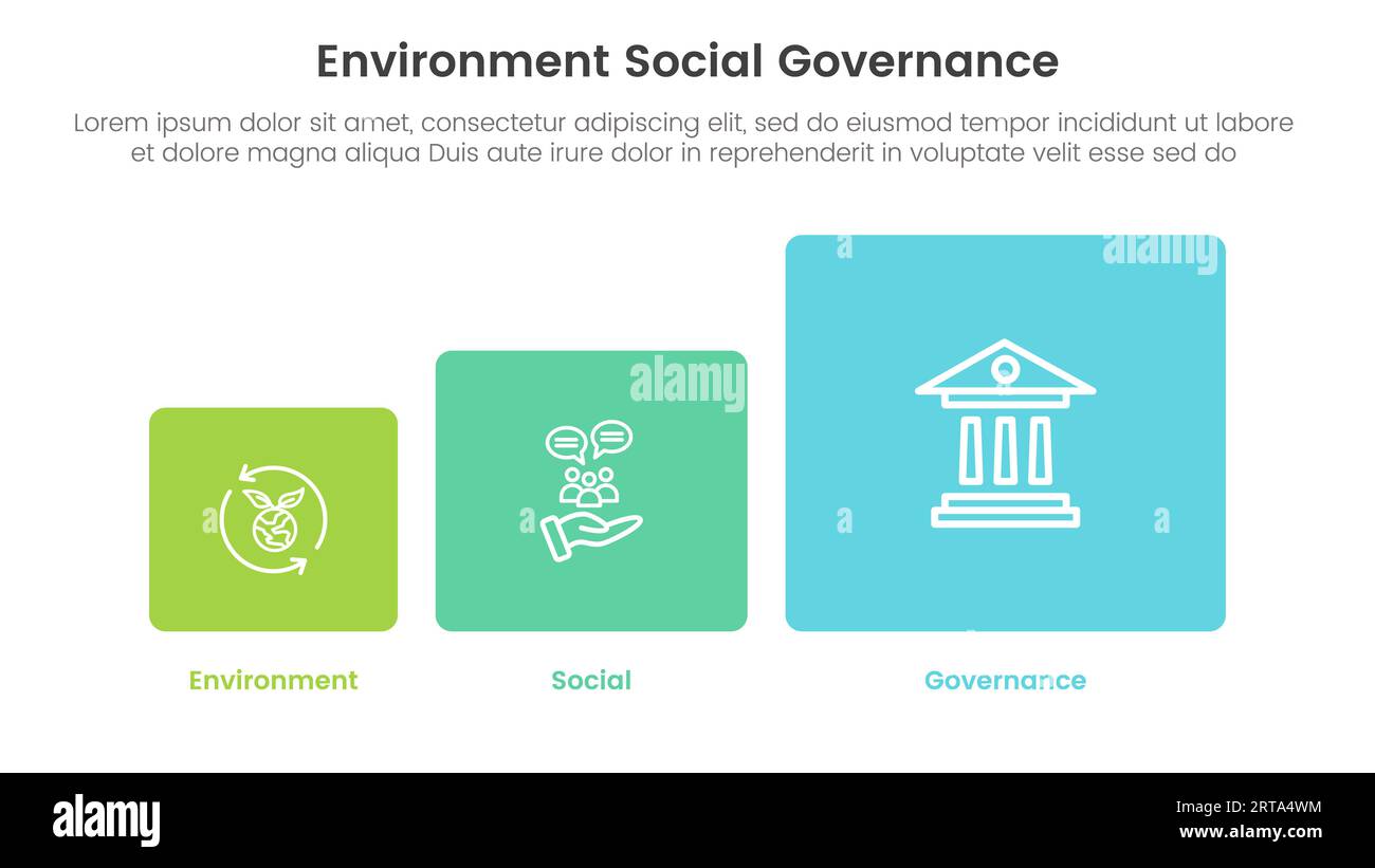 Esg infographics hi-res stock photography and images - Alamy