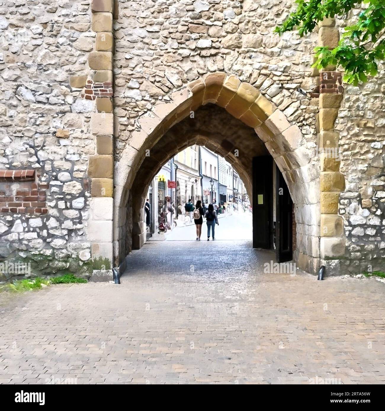 Krakow barbican gateway history hi-res stock photography and images - Alamy