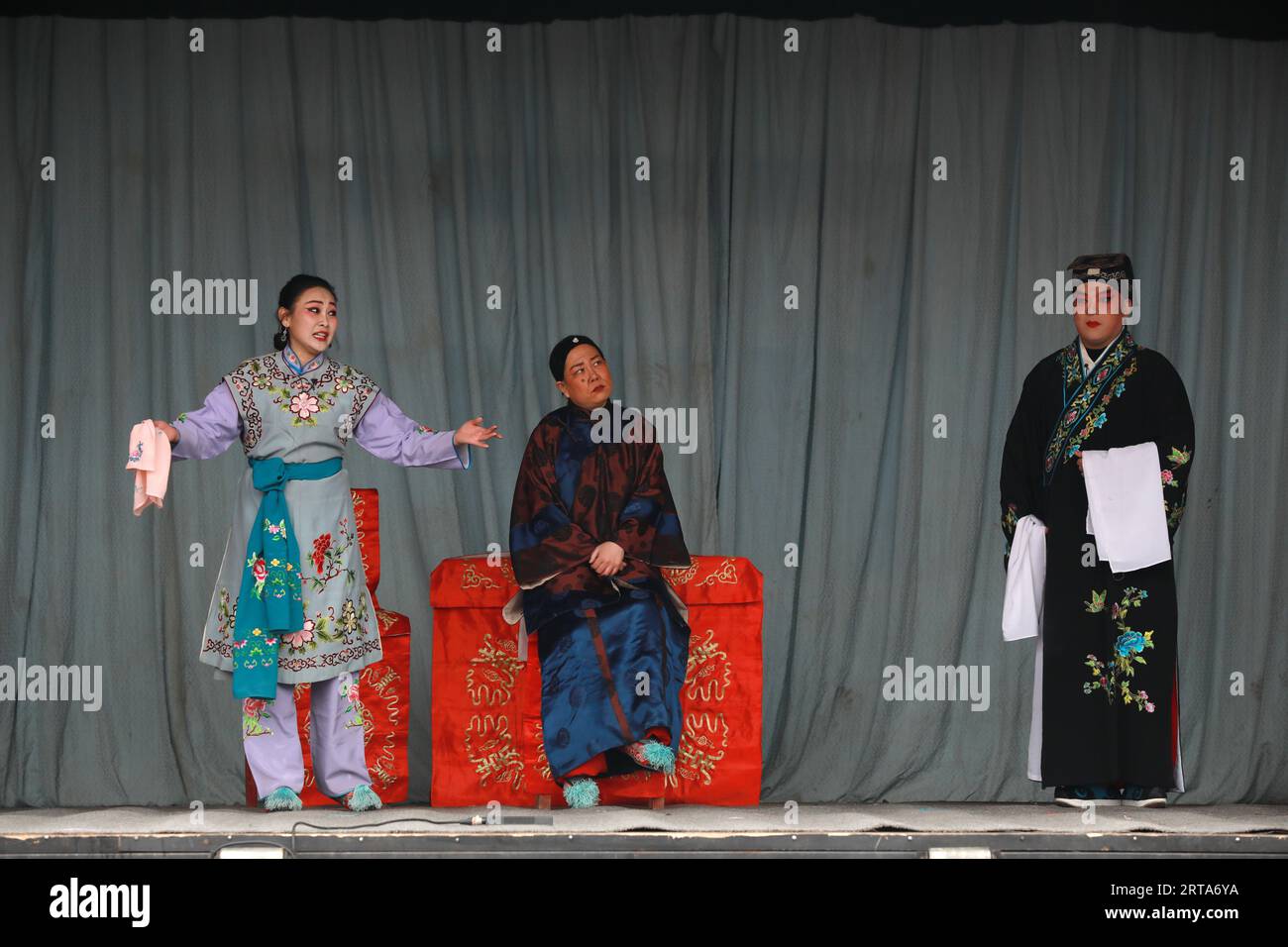 Luannan county - Feb 28, 2018: Chinese traditional costume drama ...