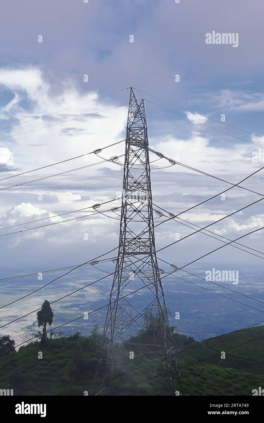 High tension pole hi-res stock photography and images - Alamy