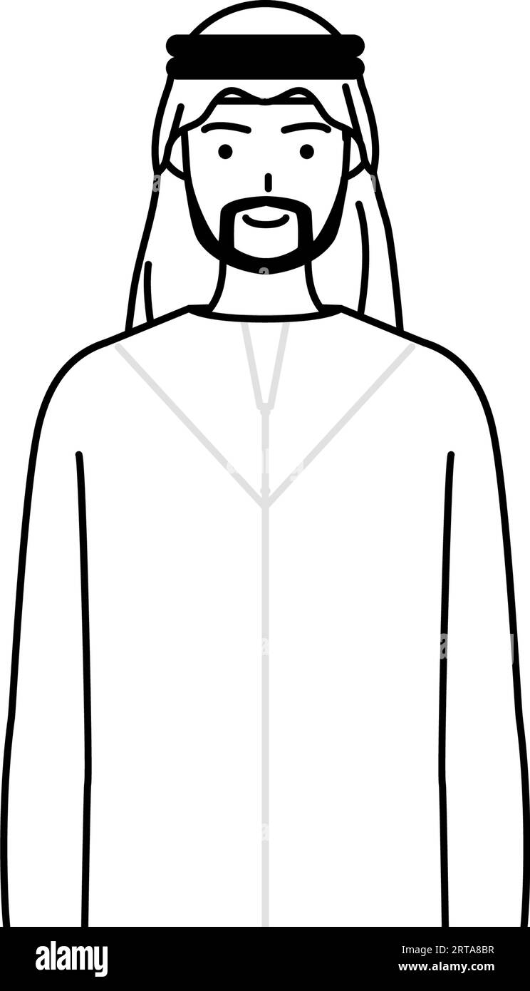 East facing man Stock Vector Images - Alamy