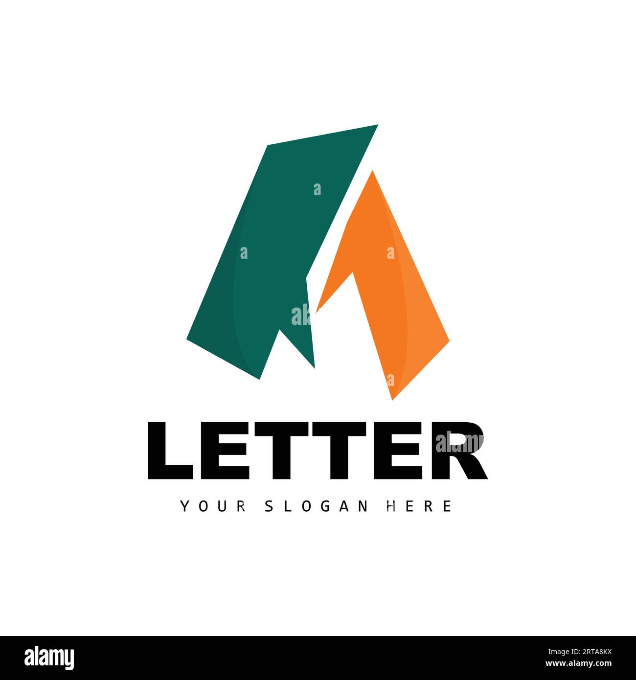 Vector geometric font construction letters hi-res stock photography and ...