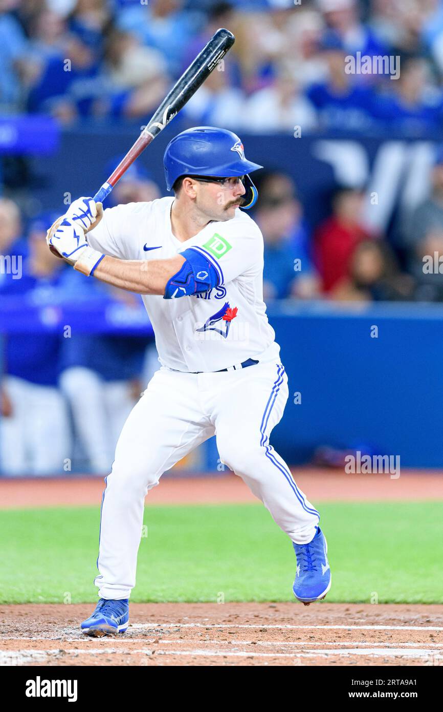 TORONTO, ON - SEPTEMBER 11: Toronto Blue Jays Infield Davis Schneider ...