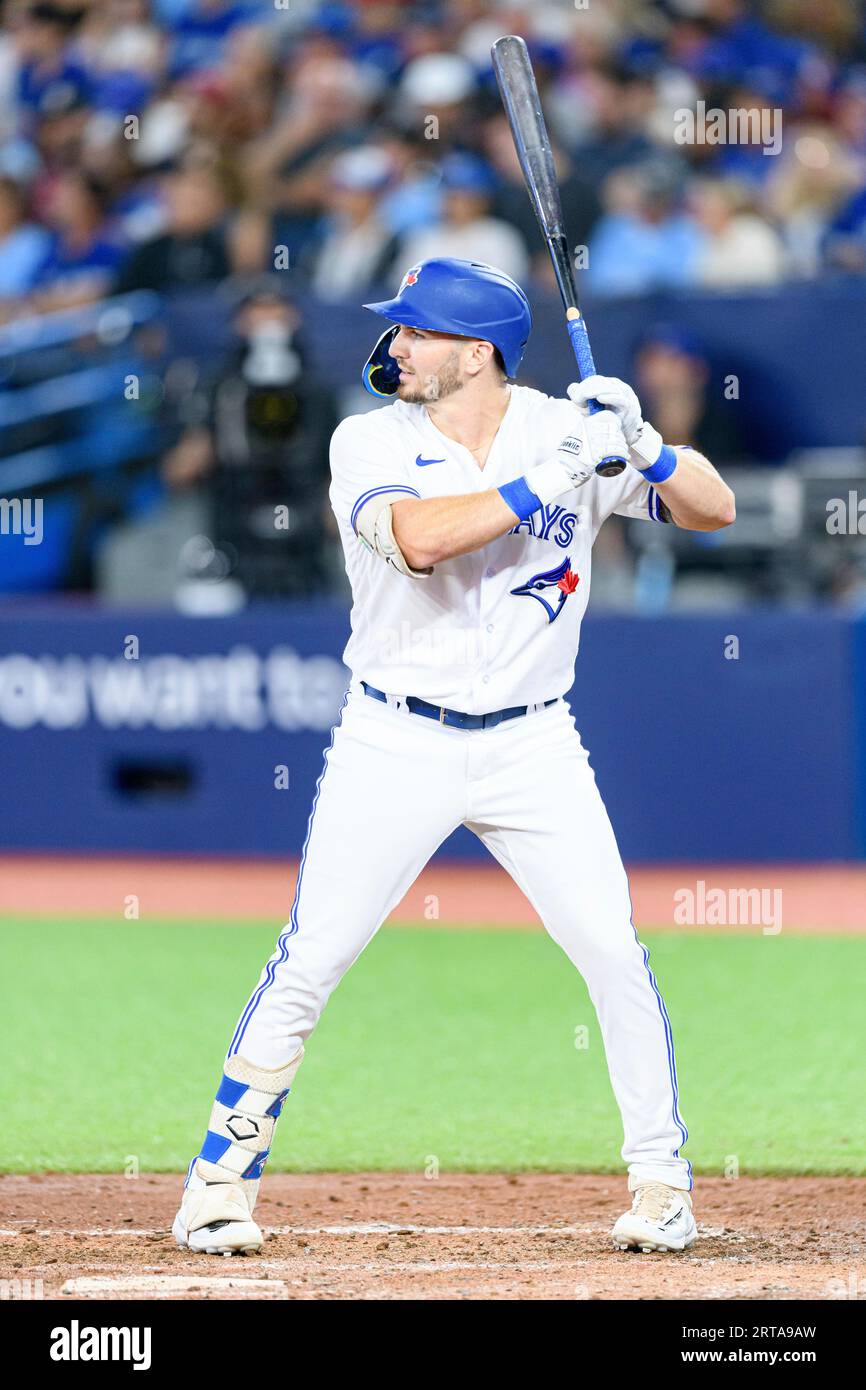 TORONTO, ON - SEPTEMBER 11: Toronto Blue Jays First base Spencer ...