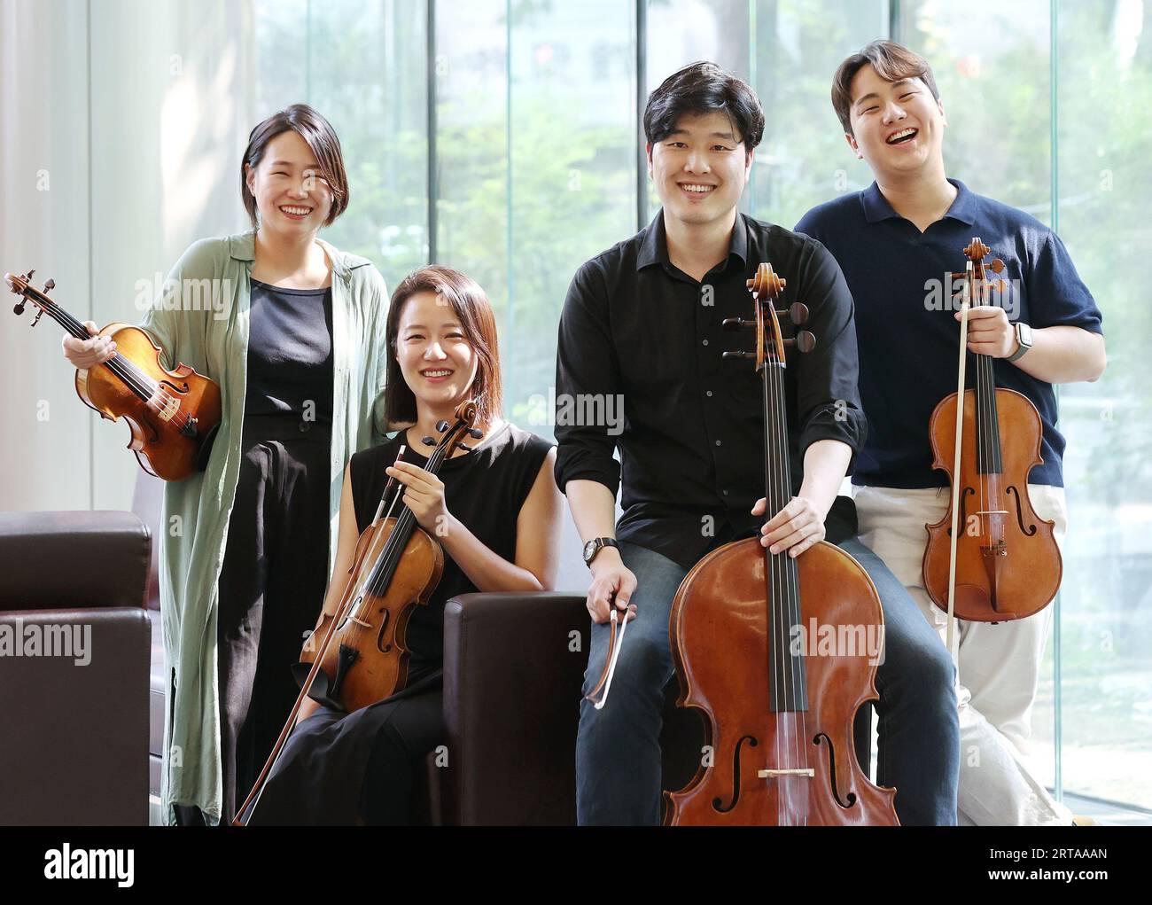 12th Sep, 2023. S. Korean string quartet Abel Quartet The Abel Quartet, a string quartet ...