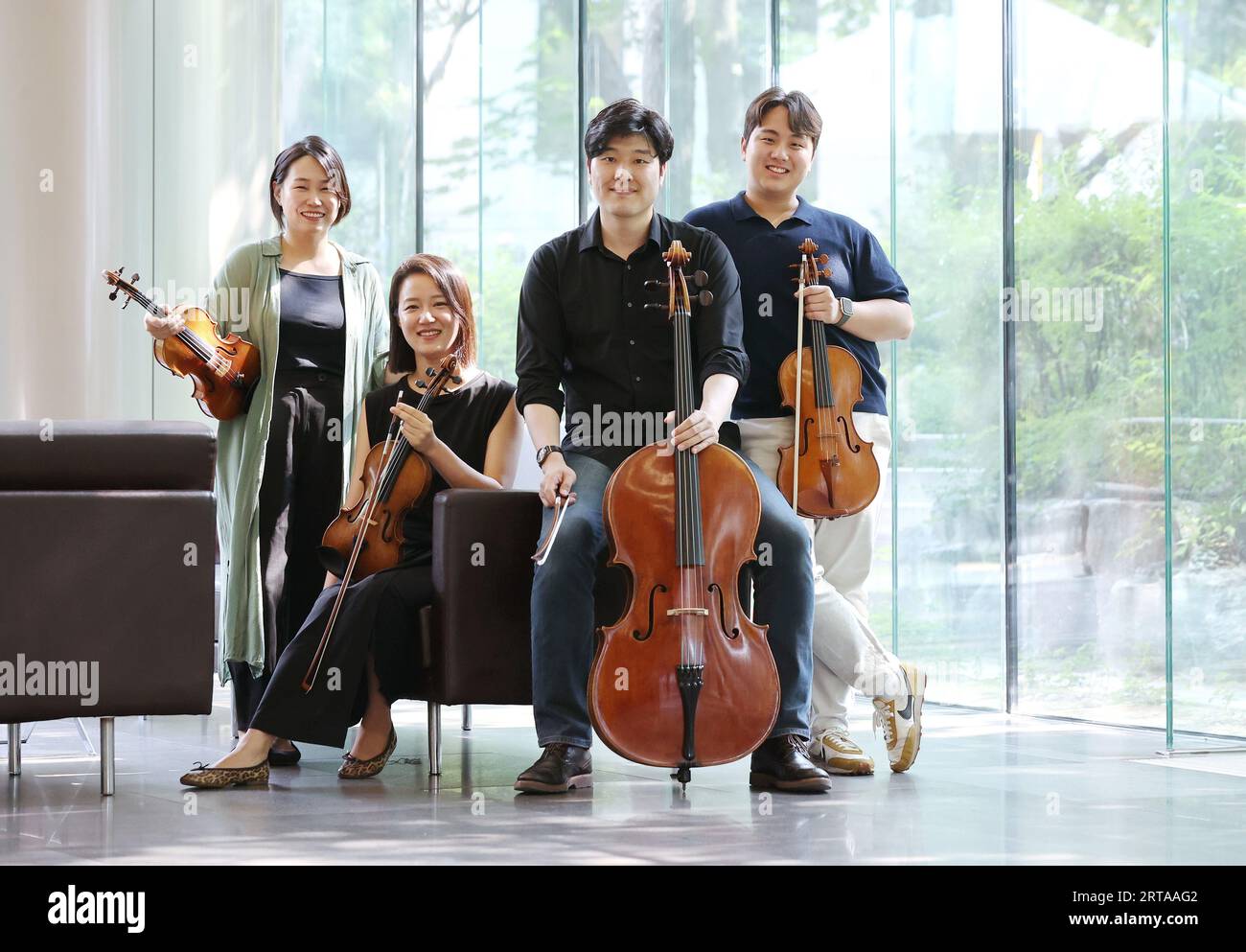 12th Sep, 2023. S. Korean string quartet Abel Quartet The Abel Quartet, a string quartet ...